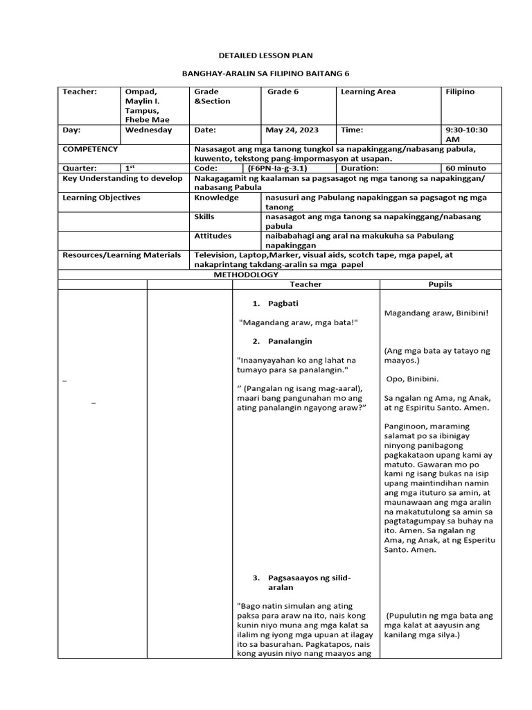 Ompad and Tampus DLP PDF | PDF