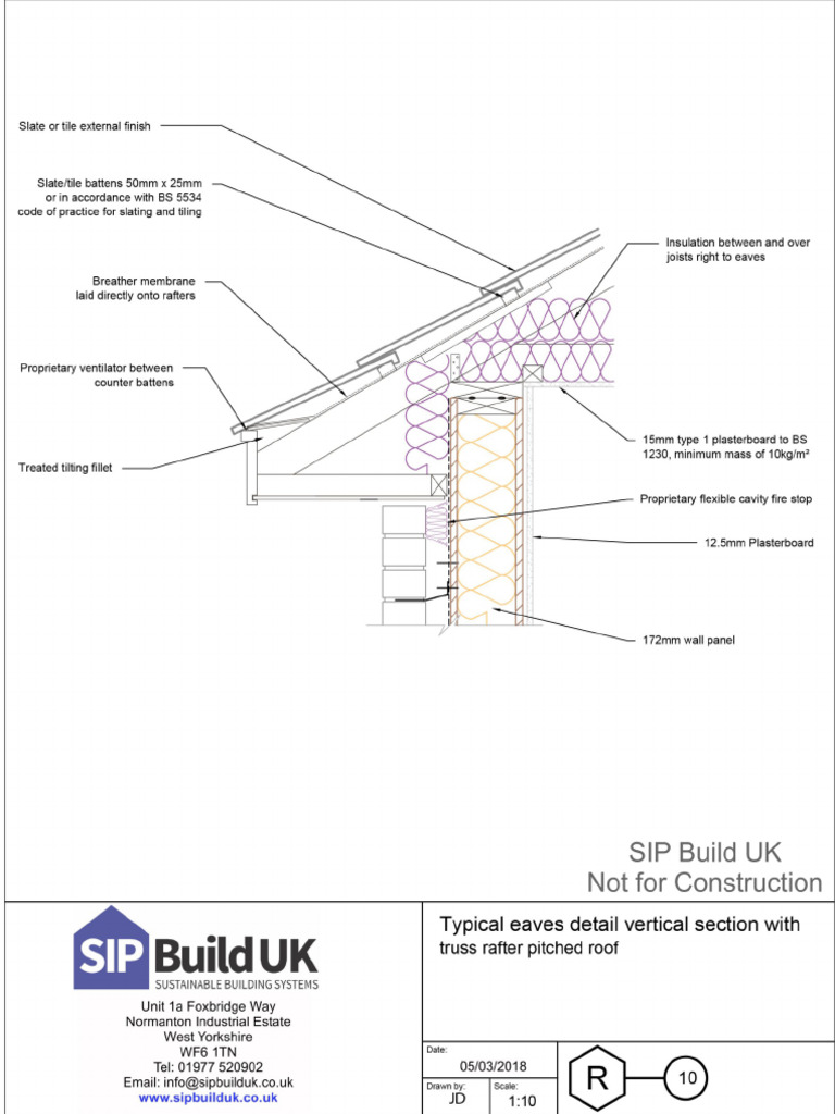 R10 Typical Eaves Detail | PDF