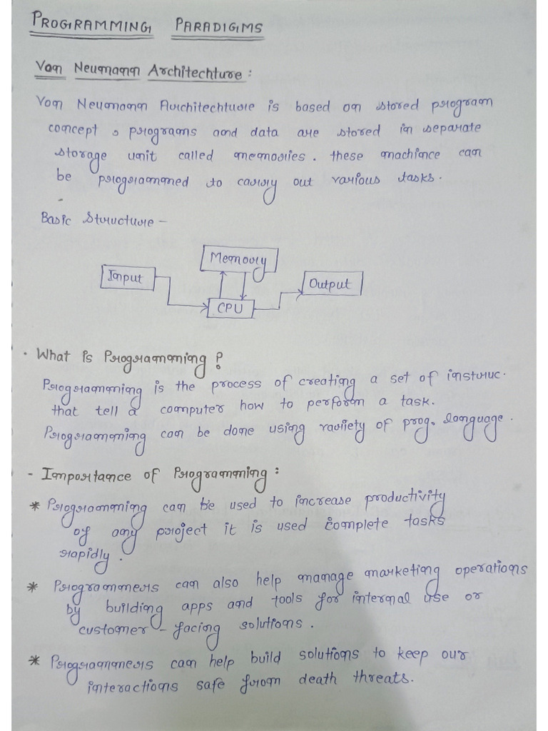 Programming Paradigm (Complete) | PDF