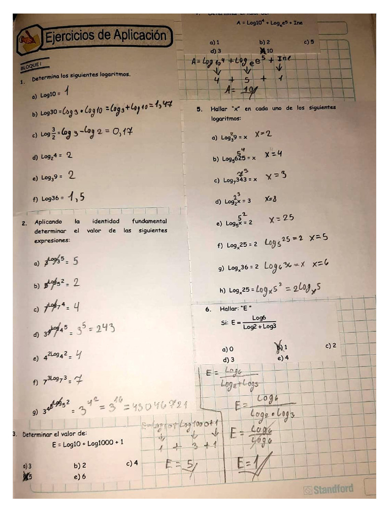 LOGARITMOS | PDF