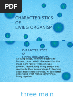 Characteristics of Life: MRS GREN Overview | PDF | Nutrition | Diet ...