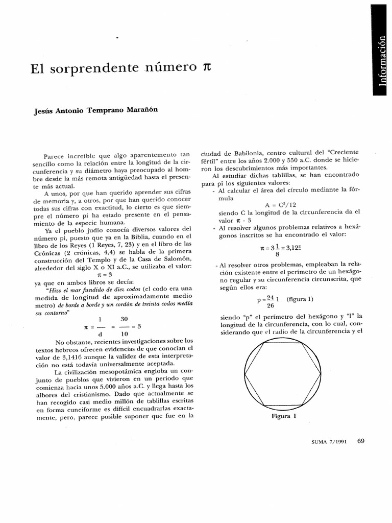 El Numero Pi | PDF