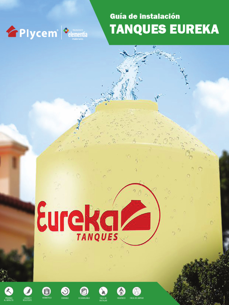 Guia de Instalacion Tanque Eureka | PDF | Tanques | Agua