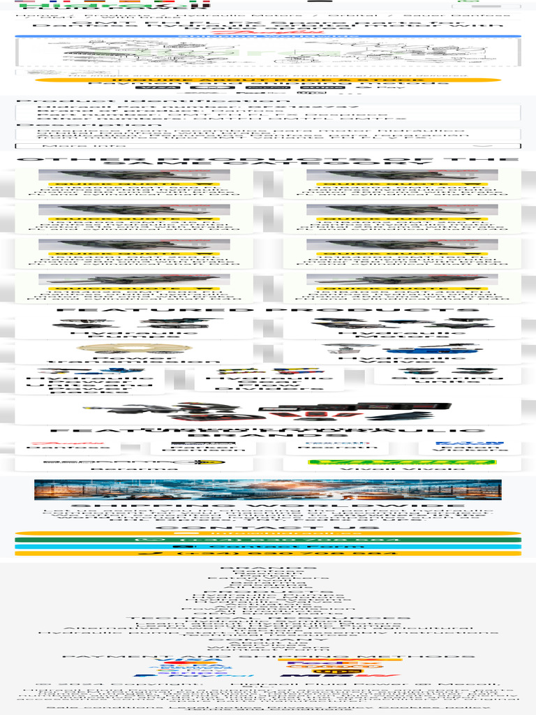 OMT FH FL FX Spare Parts For Danfoss Hydraulic Orbital Motor With Brake ...