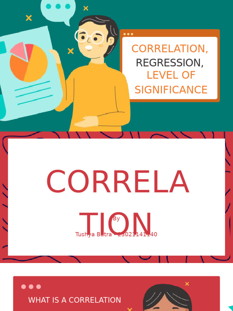 Correlation and Regression Analysis Guide | PDF | Statistical Theory | Data Analysis