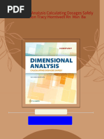 Dosage Calculation Cheat Sheet | PDF