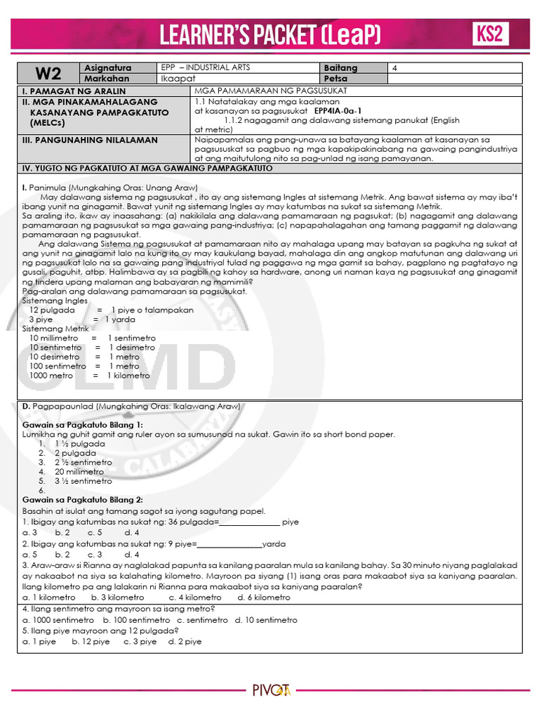 Q4-EPP-IA-4-Week2 | PDF