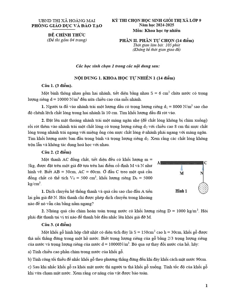 02 KHTN Phan Tu Chon Le Thi Linh | PDF