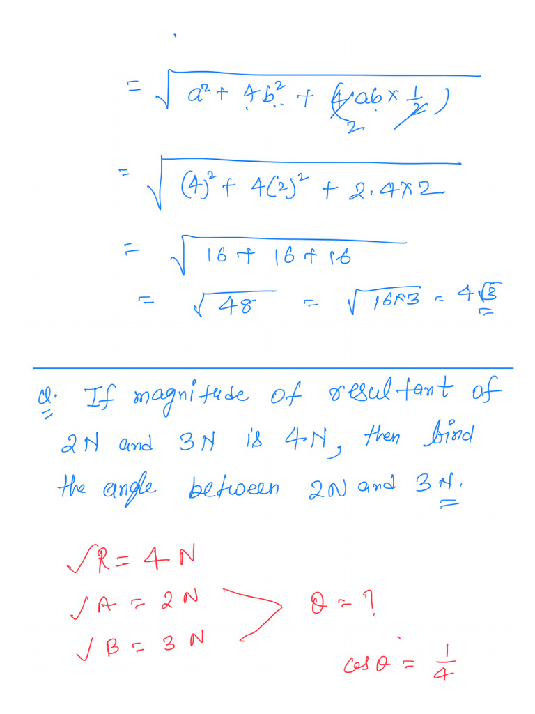Numericals | PDF