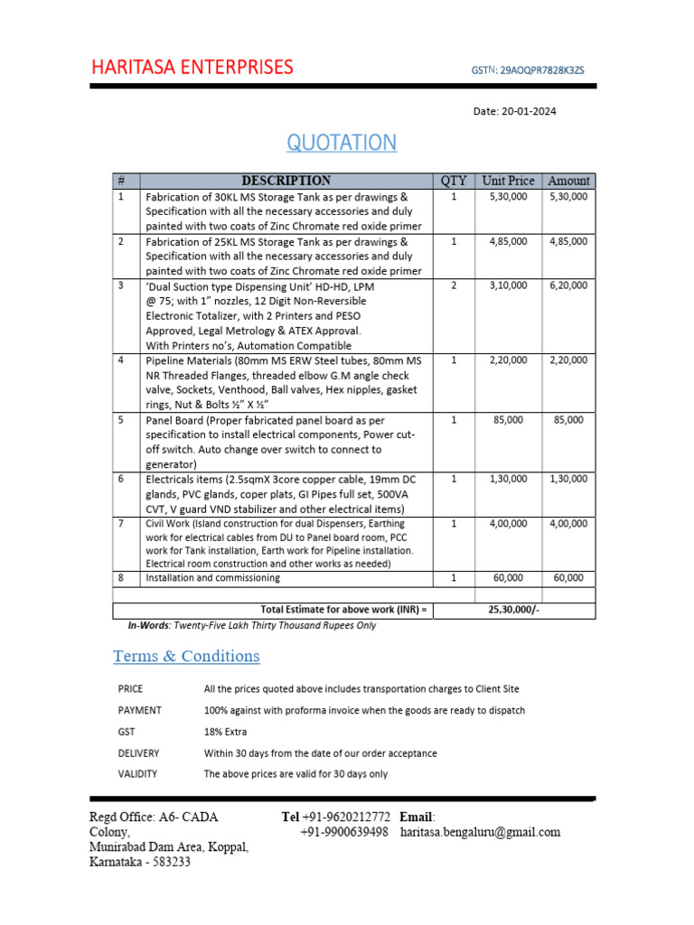Consumer Pump Estimation E2E | PDF