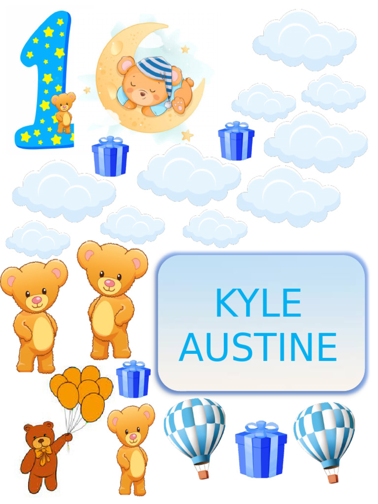 Cake Topper 1st and 21st | PDF