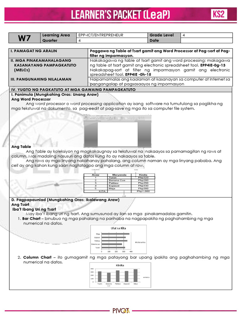 Q4 Elem ICT 4 Week 7 | PDF