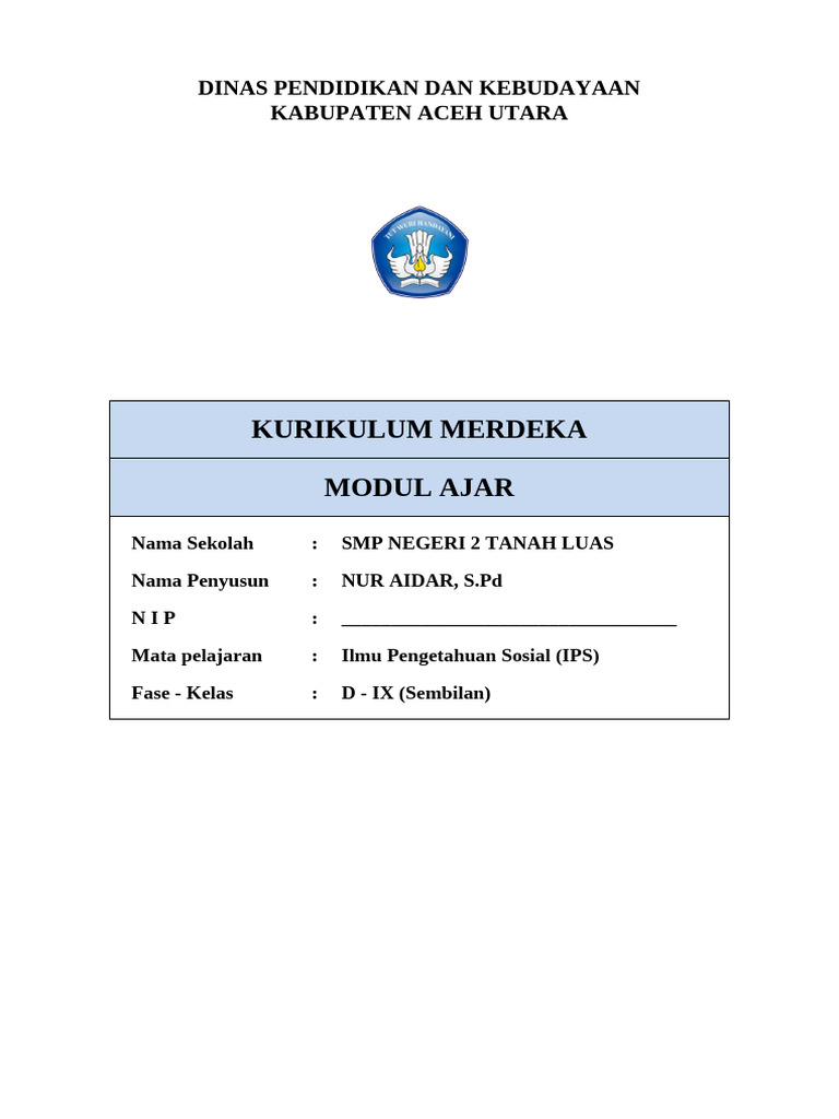 Modul Tema 4 Kerja Sama Dunia | PDF