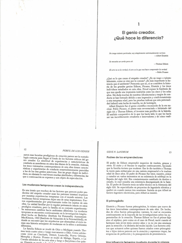 El Genio Creador | PDF