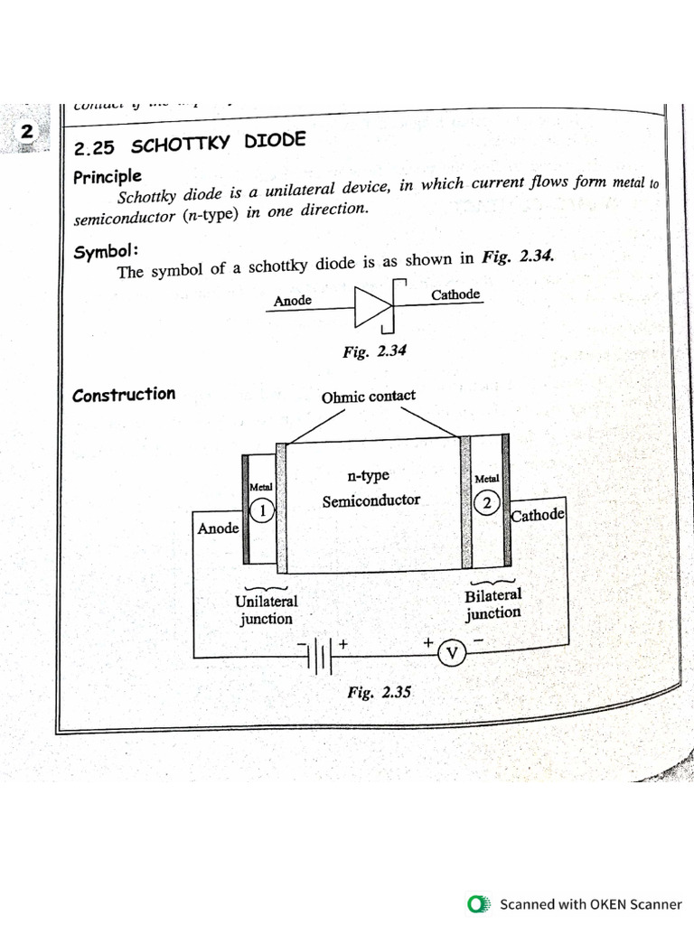 Schottky Diode | PDF