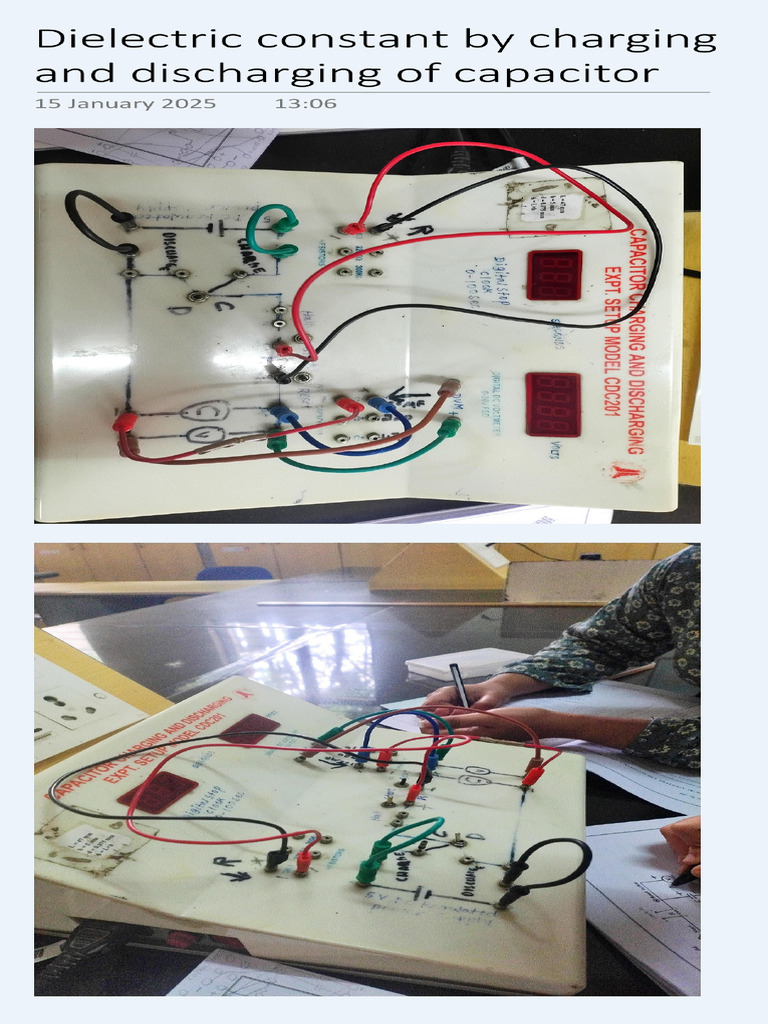 Dielectric Constant by Charging | PDF
