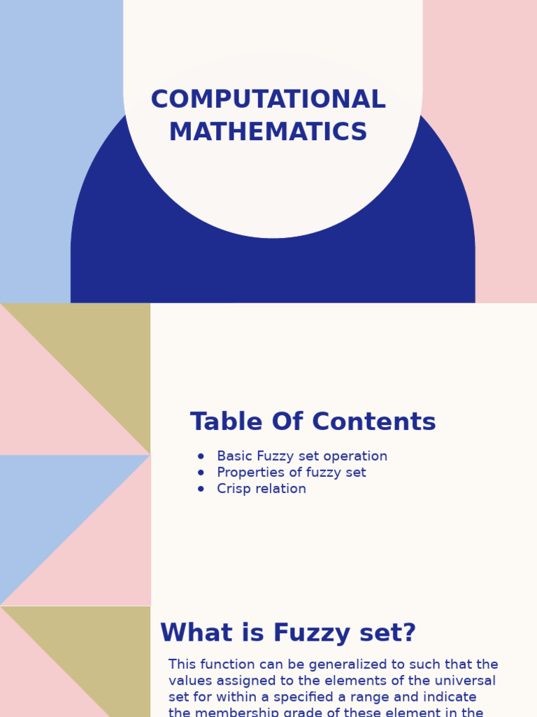 Computational Mathematics | PDF | Mathematical Analysis | Mathematical Concepts