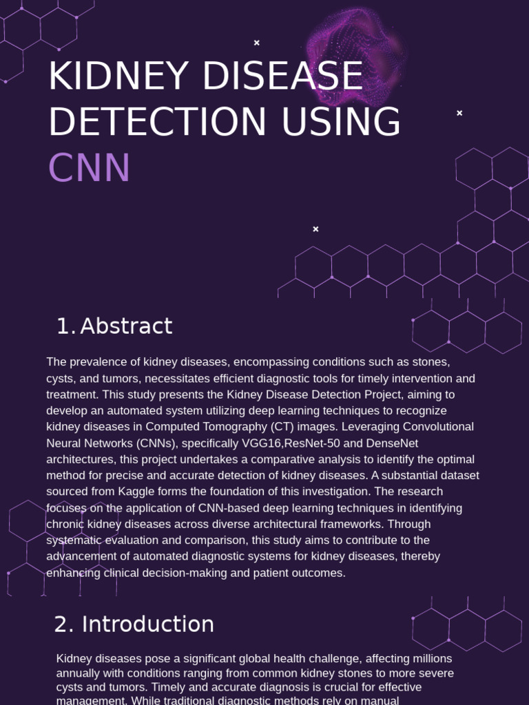 Kidney Disease Detection with CNNs | PDF | Deep Learning | Sensitivity ...