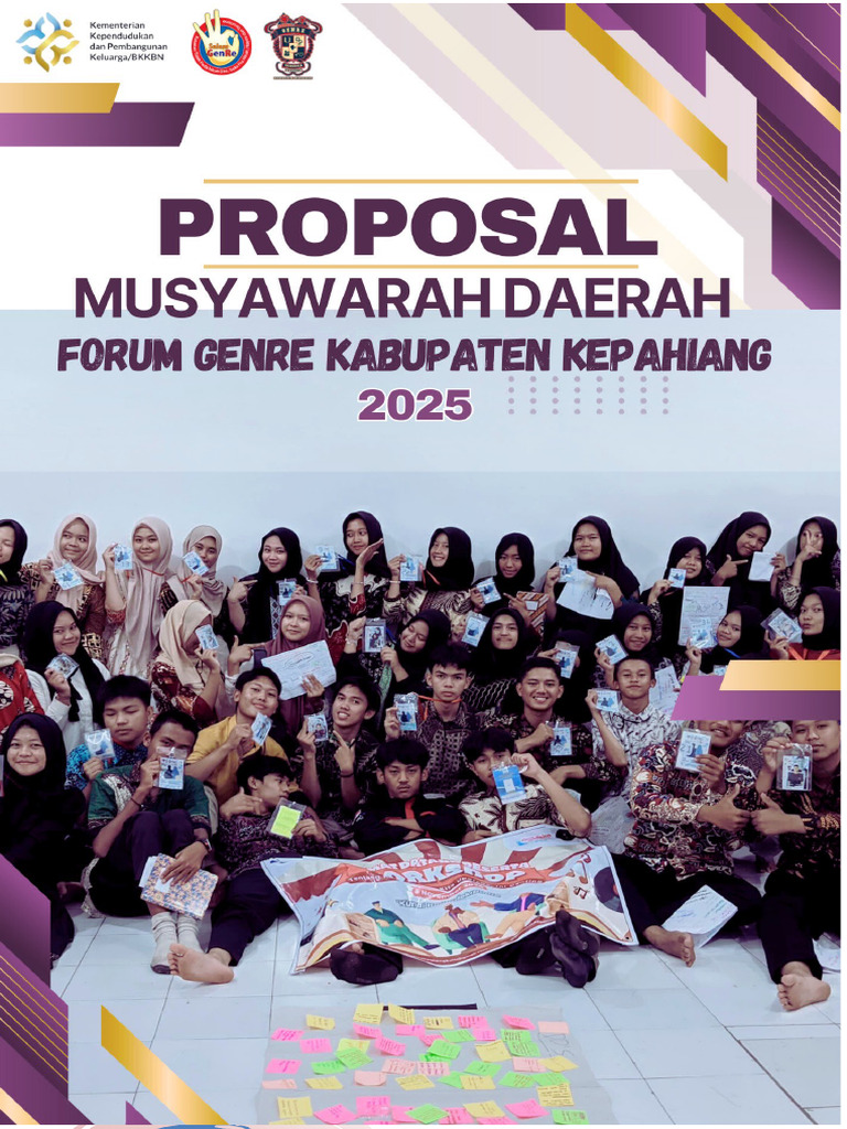 Proposal Sponsorship Musda GenRe 2025 | PDF