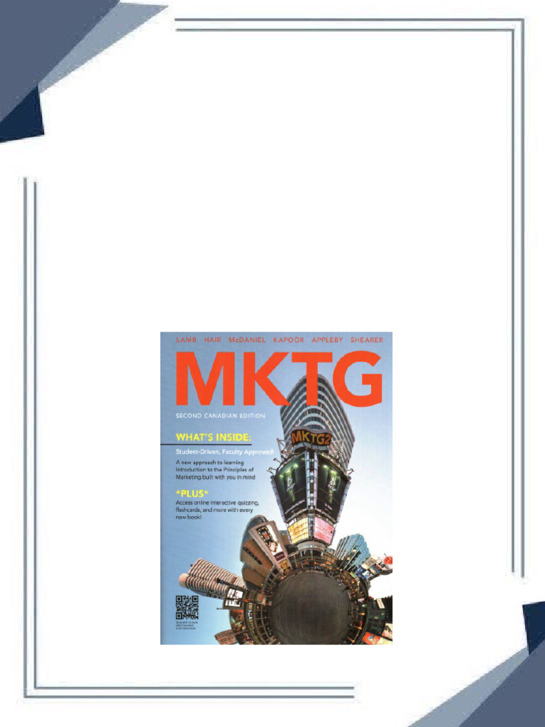 (Ebook) MKTG (Second Canadian Edition) by | PDF | Marketing | Black ...