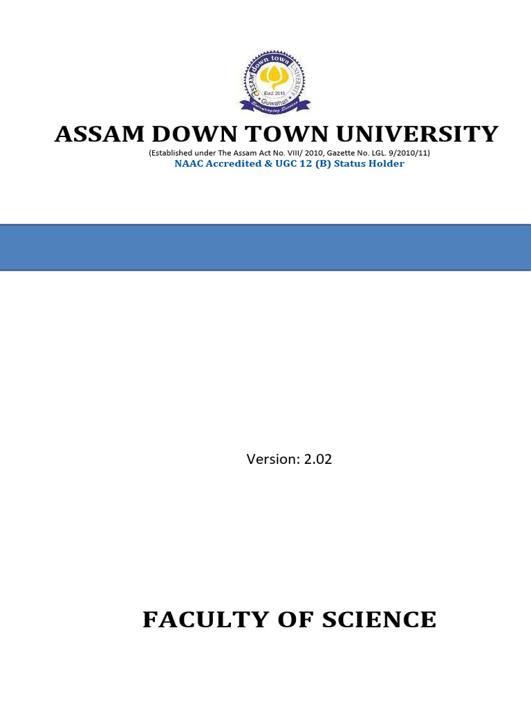 BSc Forensic Science Syllabus 2022-23 | PDF | Science | Teachers