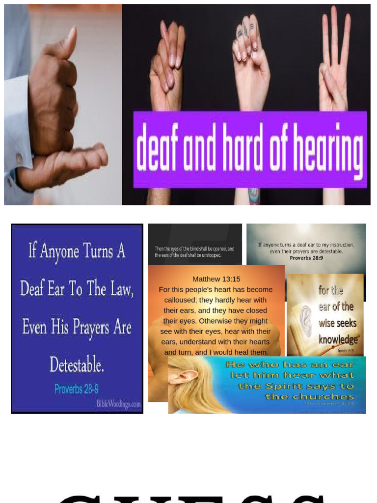 Presentation 5 Deaf and Hard of Hearing Learners 1 | PDF | Hearing Loss ...