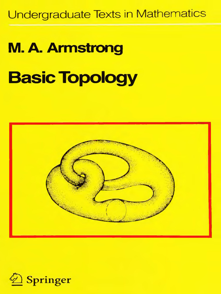 M.A. Armstrong Basic Topology | PDF