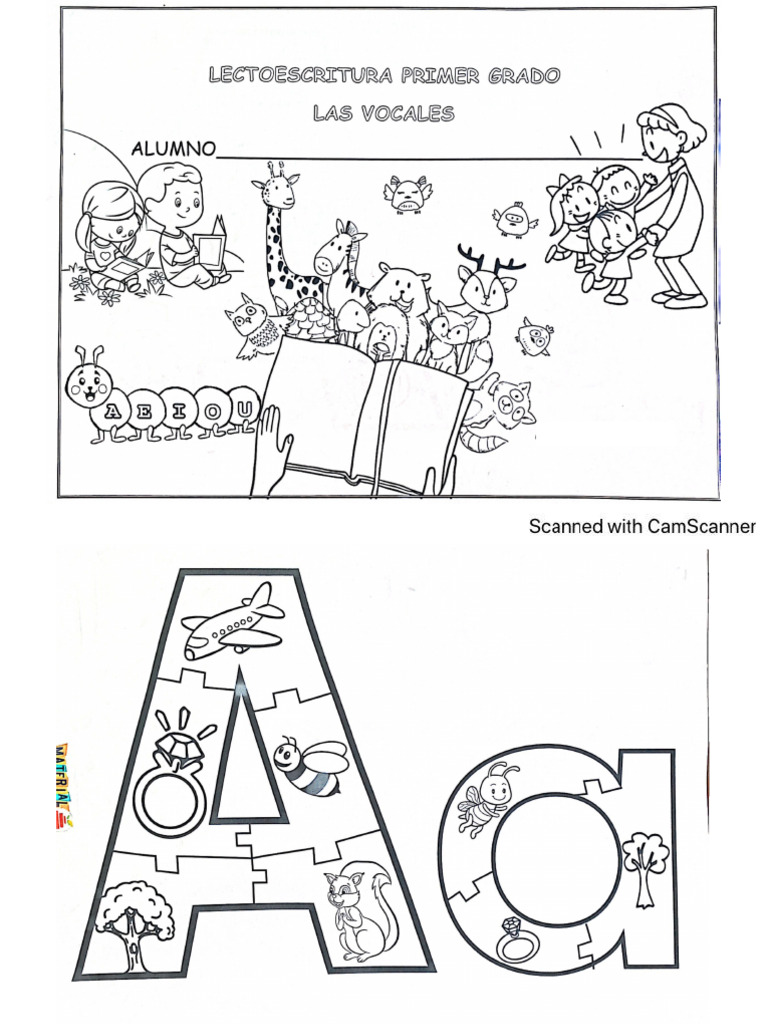 Cuadernillo Las Vocales | PDF