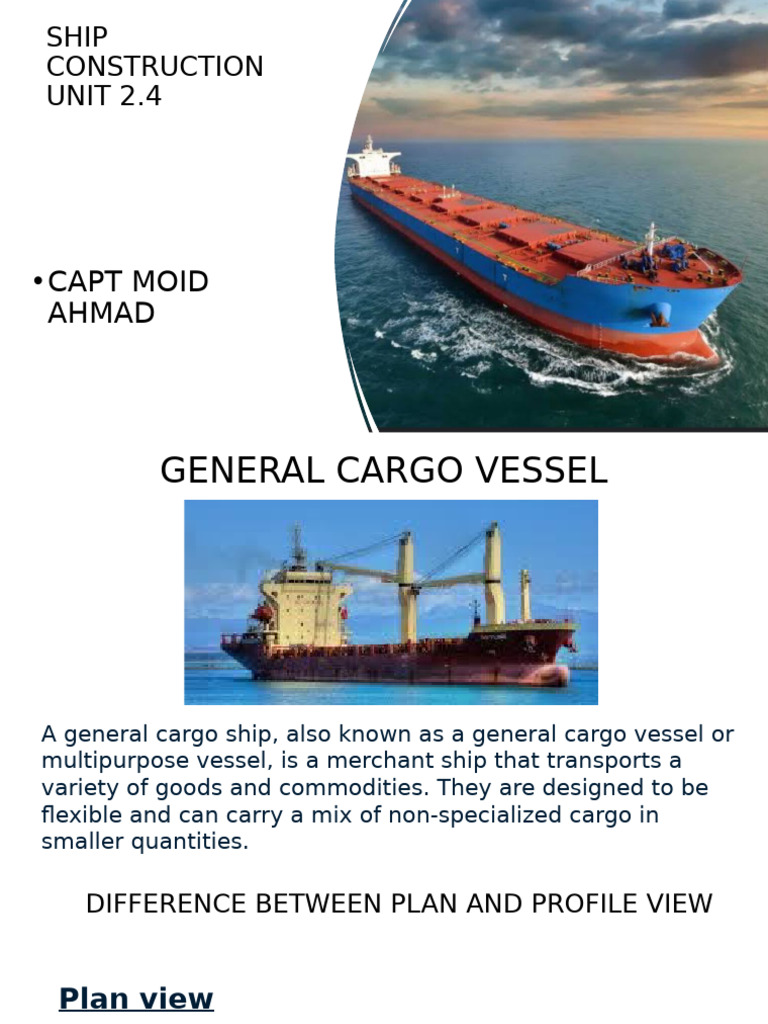 Understanding Cargo Vessel Types | PDF