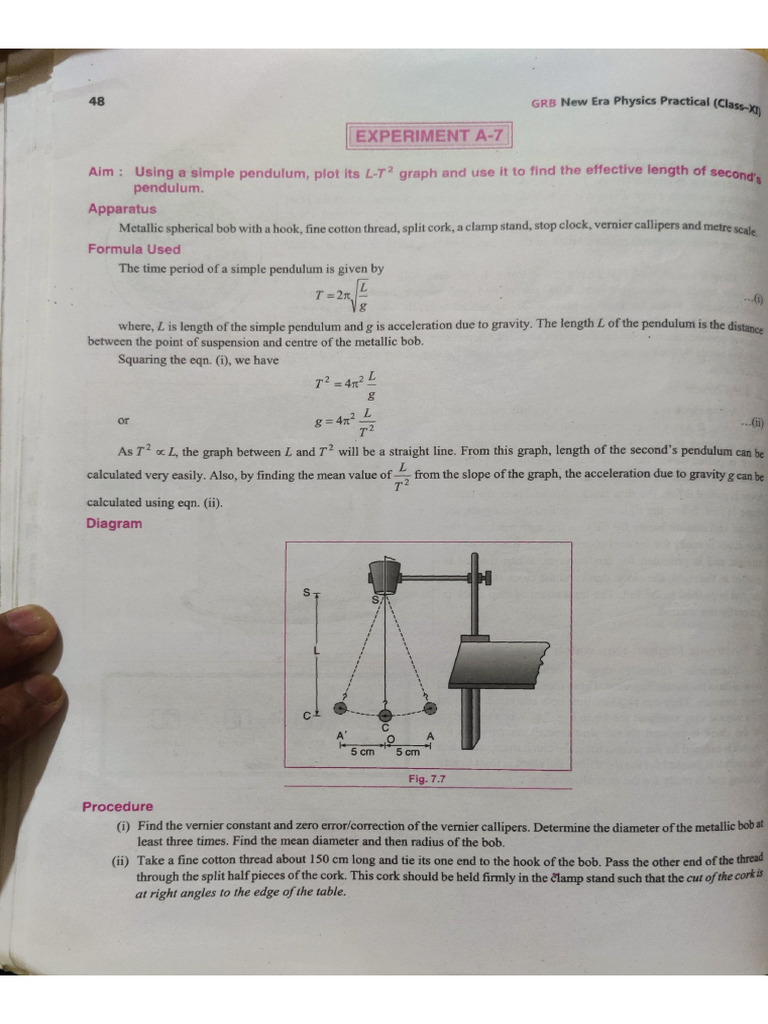 Simple Pendulum | PDF