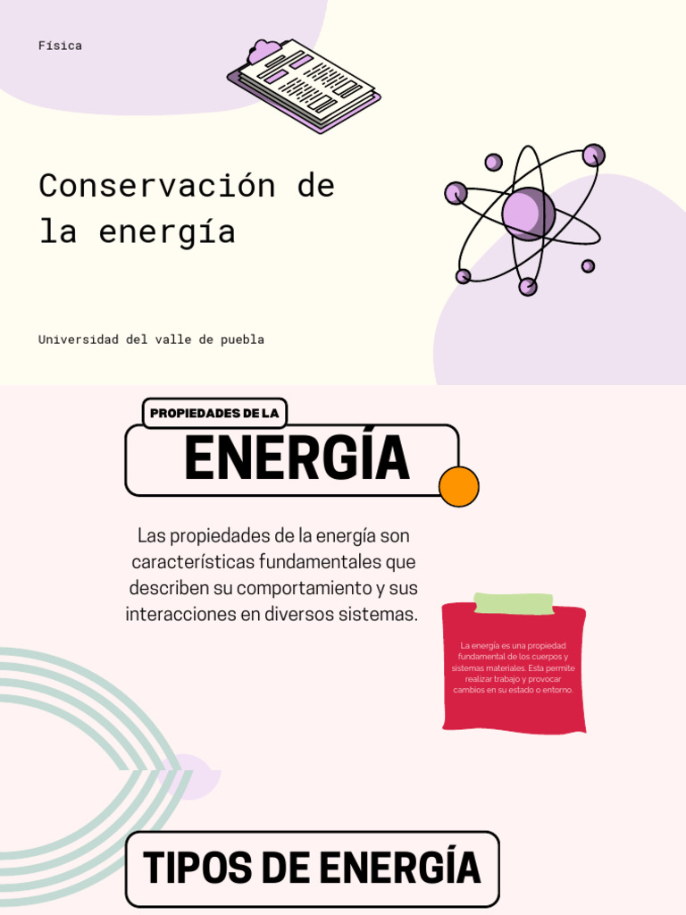 Conservación de La Energía | PDF | Ingenieria Eléctrica | Moléculas