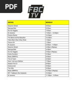Service Electric TV Channel List | PDF | Fox Broadcasting Company ...