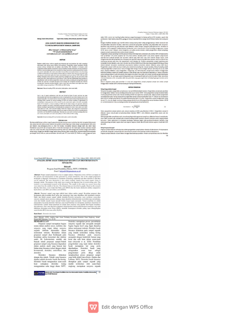 Preprasi 2 Lit | PDF