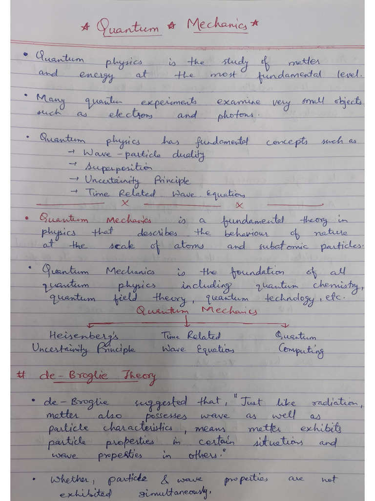 Quantum Physics (2) | PDF