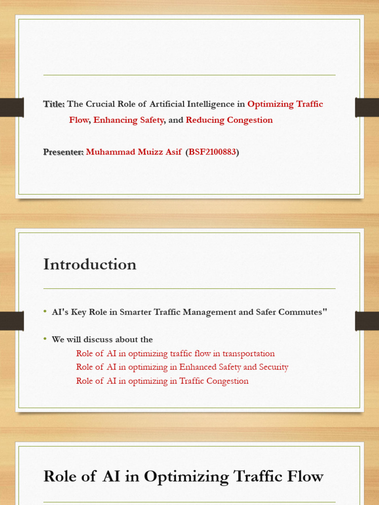 The Crucial Role of Artificial Intelligence in Enhancing Safety, and ...