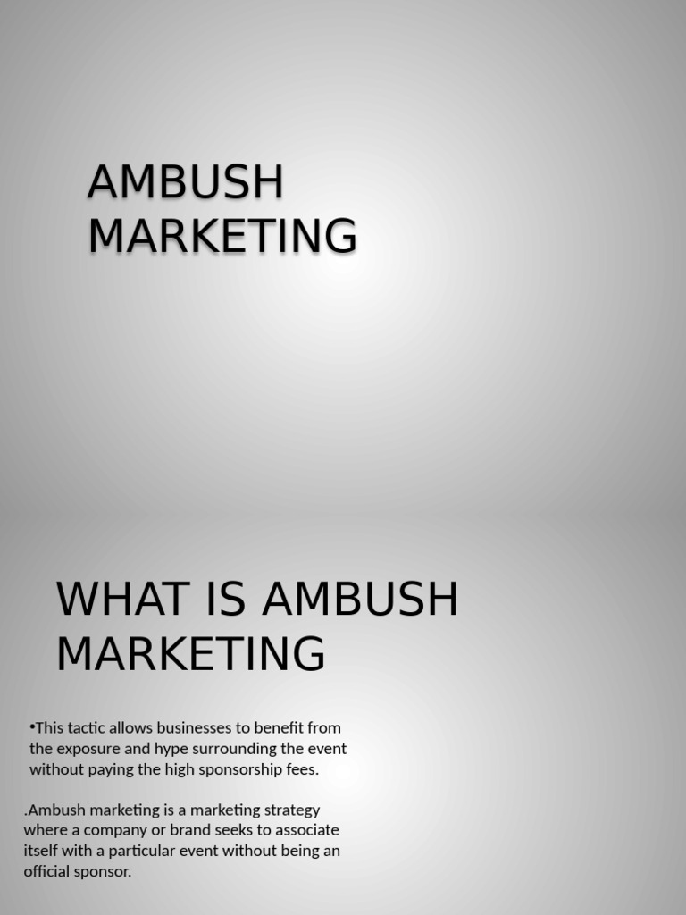 Ambush | PDF