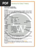 Class 7 History Chapter 8 Solutions | PDF