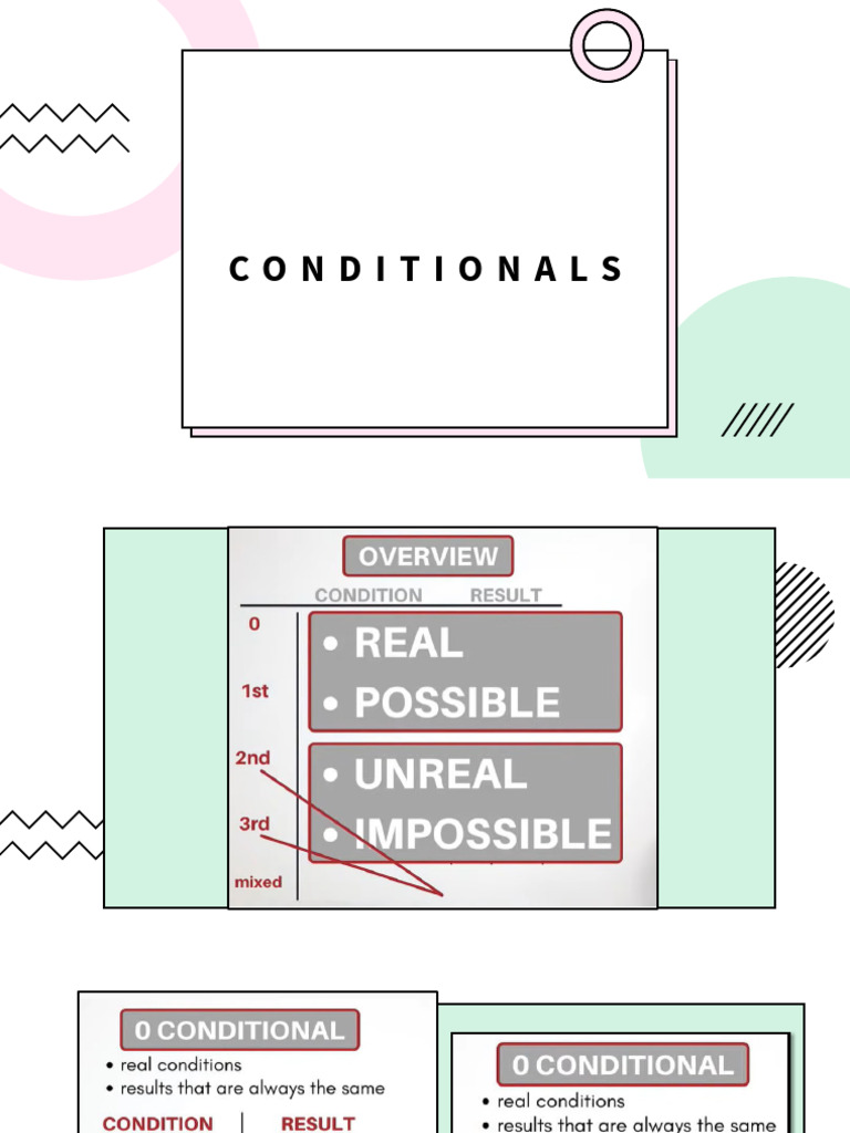 Conditionals | PDF