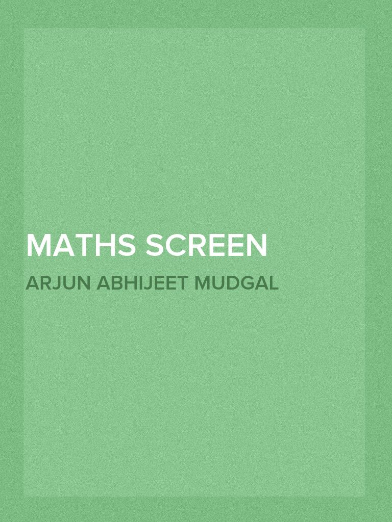 Mathematics Jee Advance Sum Solving | PDF