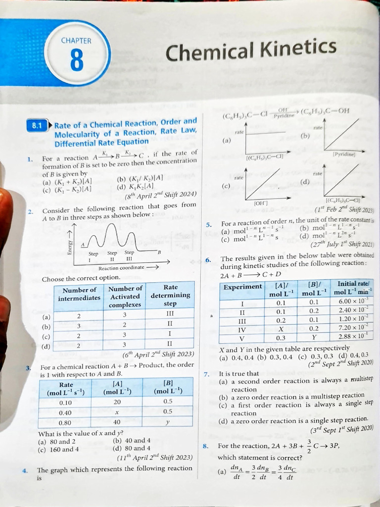Chemical Kinetics | PDF | Reaction Rate | Chemical Reactions