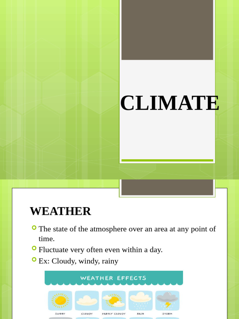 CLIMATE | PDF | Monsoon | Wound