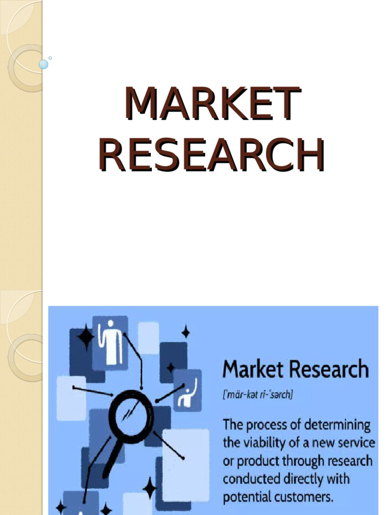 MARKET RESEARCH | PDF | Questionnaire | Focus Group