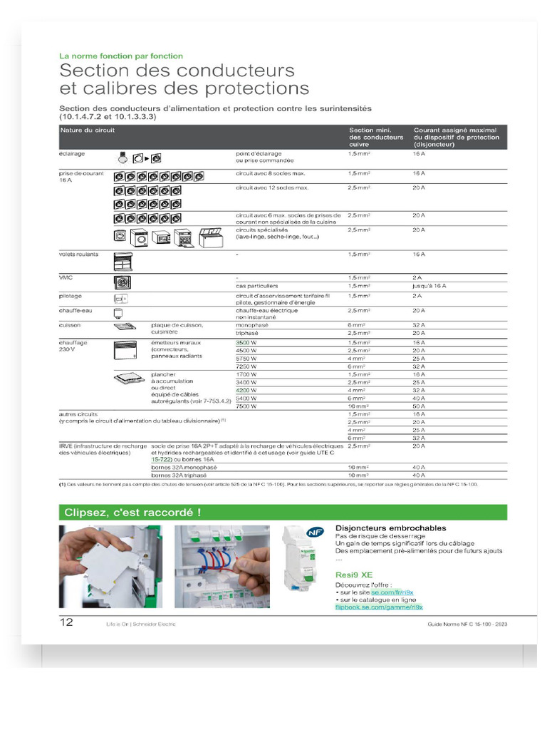 Guide Norme NFC-15100 Schneider Electric | PDF