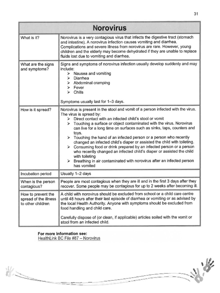 Norovirus | PDF