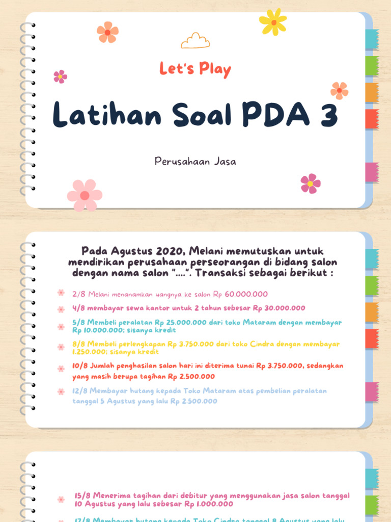 Latihan Pda - 3 | PDF