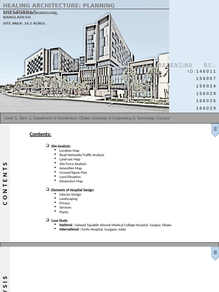 Hospital Design Case Study | PDF | Houseplant | Hospital