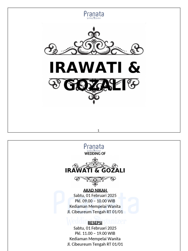 Buku Panduan IRAWATI GOZALI Pranata | PDF