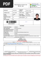 Nfat 2024 | PDF | Multiple Choice | Identity Document
