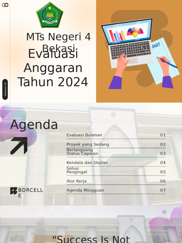 Hitam Gradasi Warna Rapat Evaluasi Dan Perencanaan Presentasi (2) | PDF