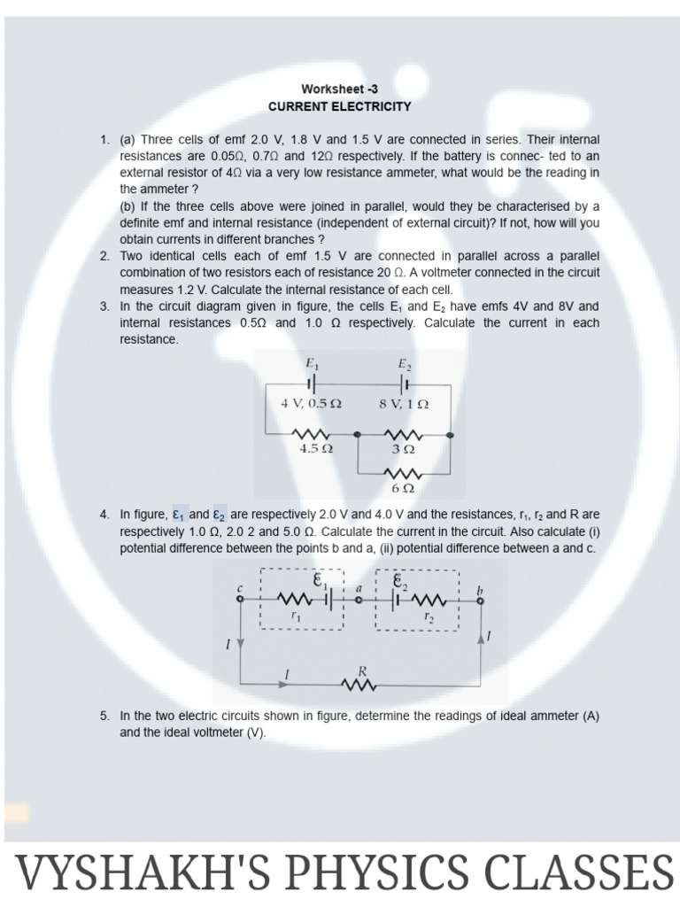 Wa0012. | PDF | Series And Parallel Circuits | Voltage
